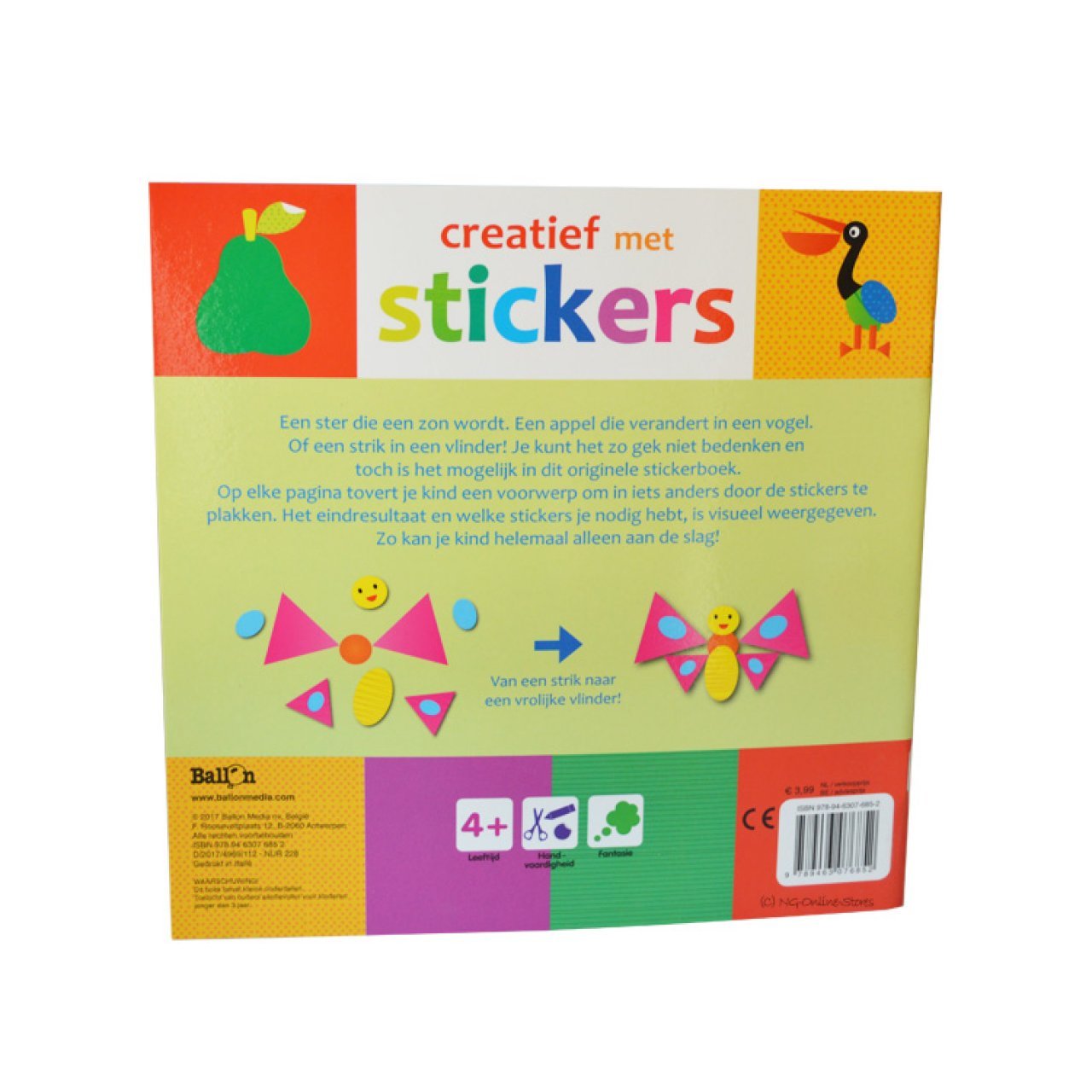 Creatief met Stickers - Peer - Stickerboek 4+ online kopen - Ontdek ons ...