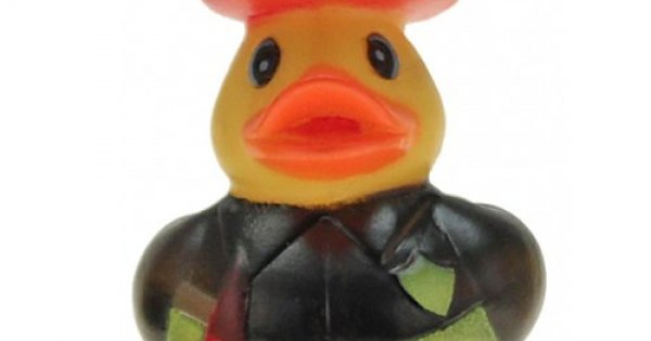 Badeend Hulpverleners 5 cm - 2496 - Ontdek ons groot assortiment.