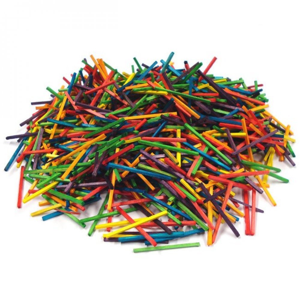 Lucifer Staafjes Gekleurd - 1000 stuks - 2299 - Ontdek ons groot ...